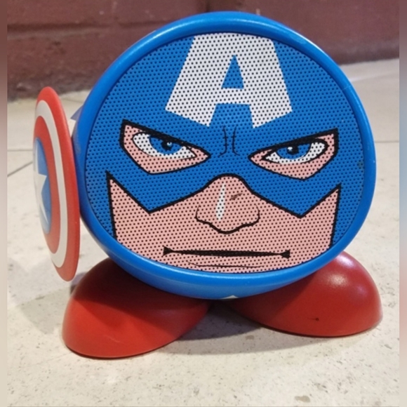 Accents | Marvel Avengers Captain America Ihome Portable Bluetooth ...